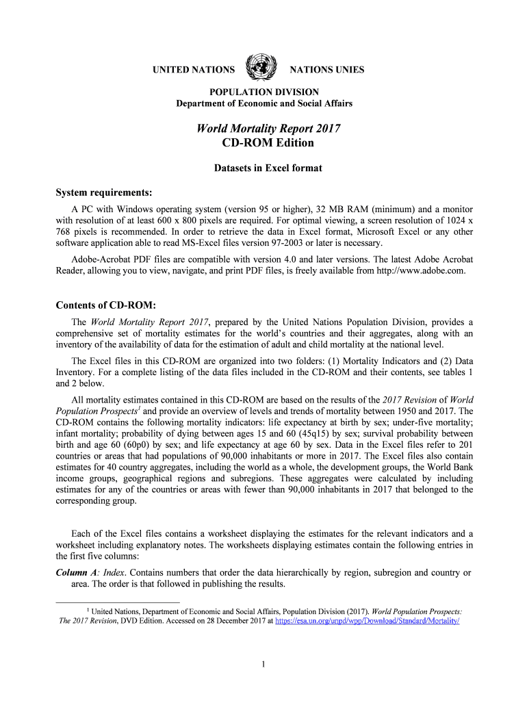 Fillable Online Datasets in Excel format Fax Email Print - pdfFiller