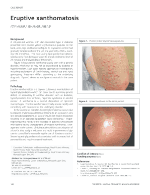 Xantomatosis Eruptiva