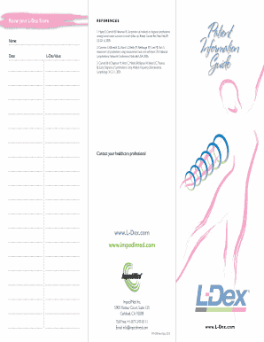 Fillable Online Know your L-Dex Score Fax Email Print - pdfFiller