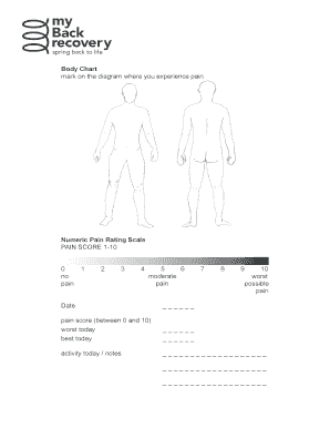 Fillable Online Body Chart Fax Email Print - pdfFiller