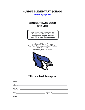 Fillable Online HUBBLE ELEMENTARY SCHOOL Fax Email Print - pdfFiller