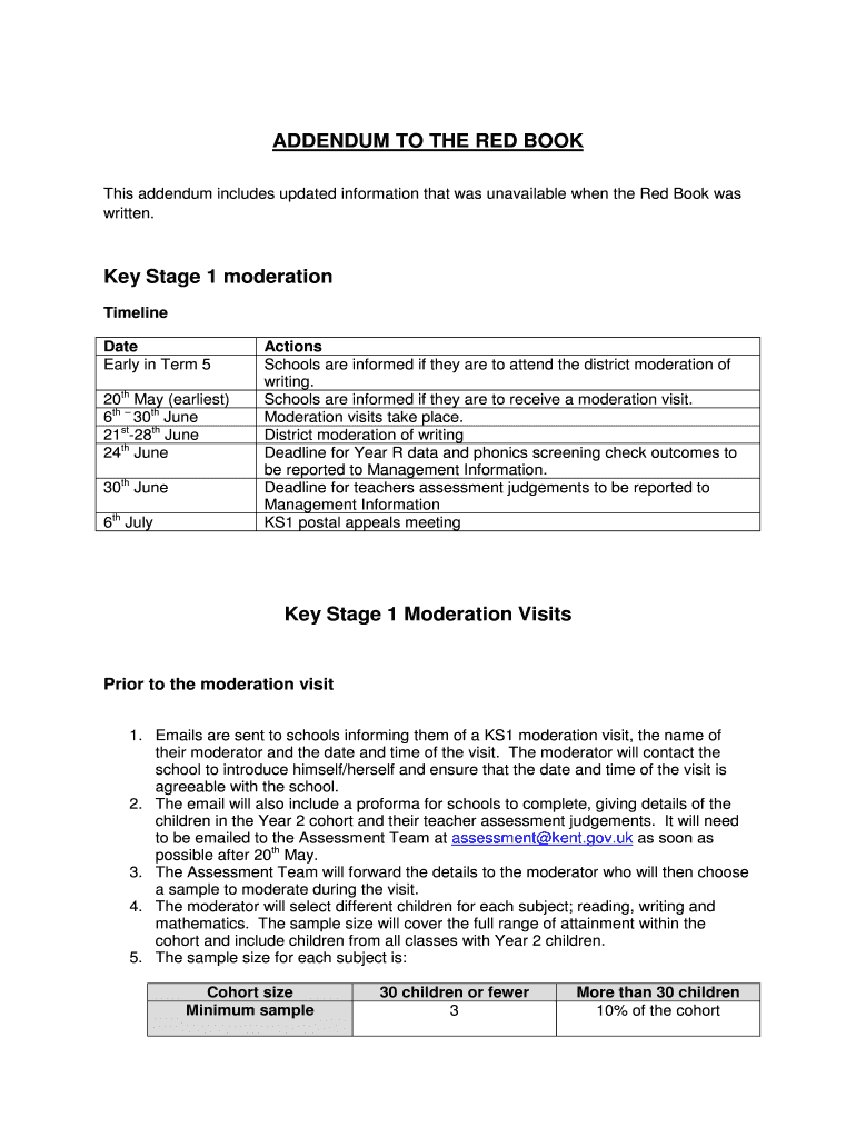 Fillable Online ADDENDUM TO THE RED BOOK Fax Email Print - pdfFiller