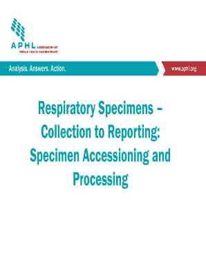 Fillable Online Respiratory Specimens Fax Email Print - pdfFiller