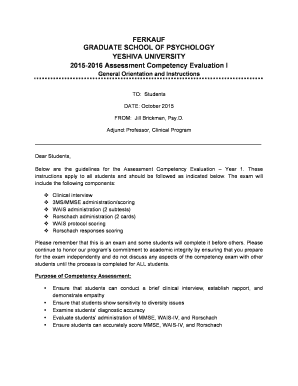 Fillable Online General Orientation and Instructions Fax Email Print ...