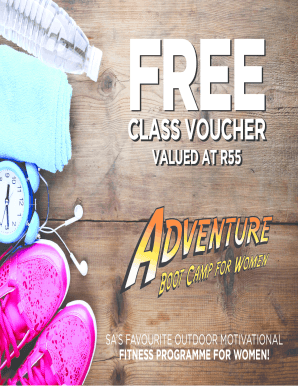 Fillable Online CLASS VOUCHER Fax Email Print - pdfFiller