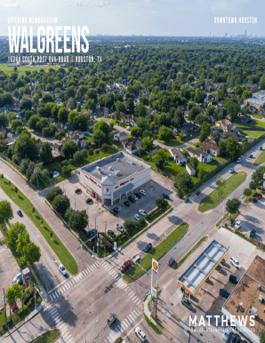 Fillable Online Walgreens, Houston, TX 1 Fax Email Print - pdfFiller