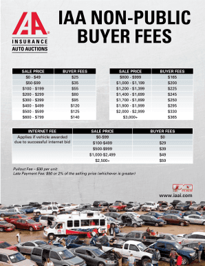 Fillable Online IAA NON-PUBLIC Fax Email Print - pdfFiller