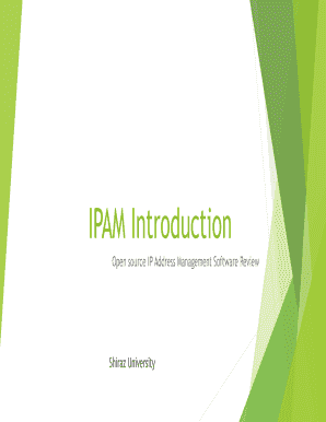 Fillable Online IPAM Introduction Fax Email Print - pdfFiller