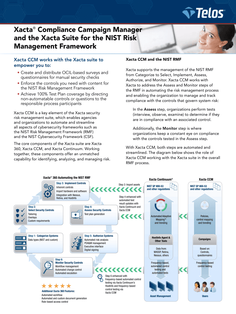 Fillable Online and the Xacta Suite for the NIST Risk Fax Email Print ...