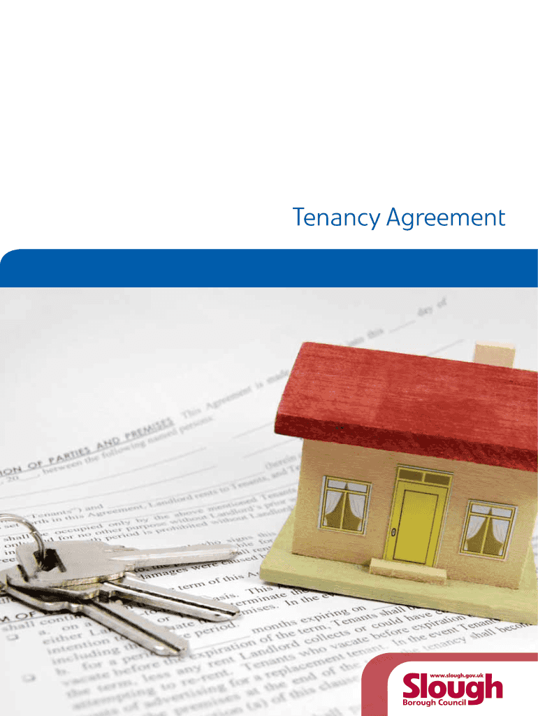 Fillable Online Slough Borough Council Tenancy Agreement Fax Email Print - pdfFiller