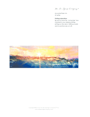 Fillable Online Accurate Ruler 6 in Fax Email Print - pdfFiller