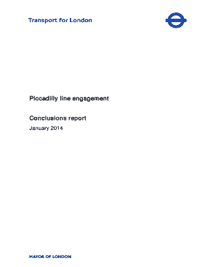 Fillable Online stra org Piccadilly line engagement Fax Email Print ...