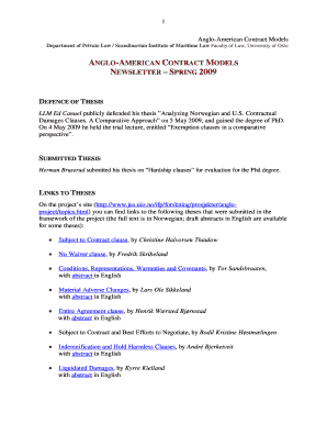 Fillable Online Anglo-American Contract Models Fax Email Print - pdfFiller