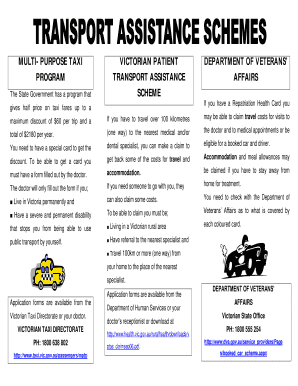 Fillable Online MULTI- PURPOSE TAXI Fax Email Print - pdfFiller