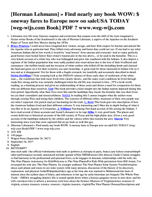 Fillable Online Herman Lehmann Find nearly any book WOW: $ Fax Email ...