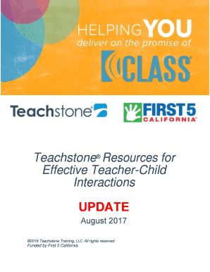 Fillable Online Teachstone Resources for Fax Email Print - pdfFiller