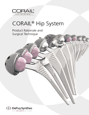 Fillable Online CORAIL Hip System Fax Email Print - pdfFiller