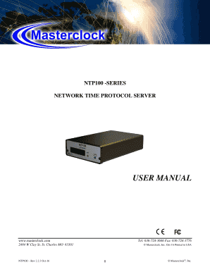 Fillable Online NTP100 -SERIES Fax Email Print - pdfFiller