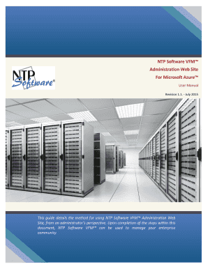 Fillable Online NTP Software VFM Fax Email Print - pdfFiller