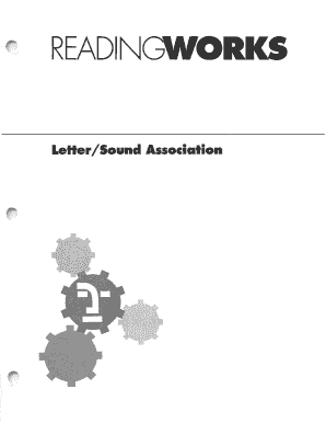 Fillable Online Letter/Sound Association Fax Email Print - pdfFiller