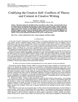 Fillable Online Beauty: When the Other Dancer is the Self, essay, by ...