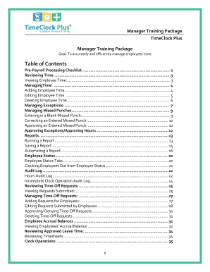 Fillable Online Pre-Payroll Processing Checklist Fax Email Print ...