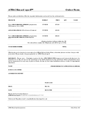 Fillable Online Please print out this form, fill in the required ...