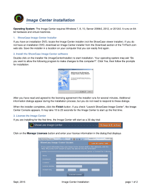 Fillable Online Image Center Installation Fax Email Print - pdfFiller