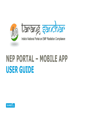 Fillable Online NEP PORTAL MOBILE APP Fax Email Print - pdfFiller