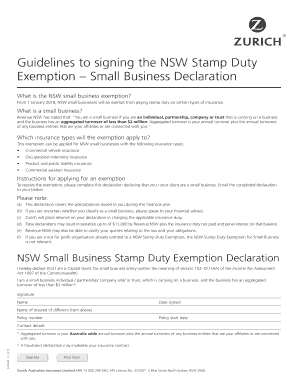 Fillable Online Guidelines to signing the NSW Stamp Duty Fax Email ...