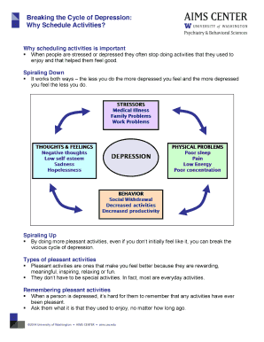 Fillable Online Breaking the Cycle of Depression: Fax Email Print ...