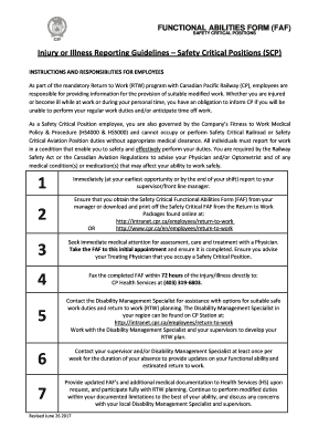 Fillable Online SAFETY CRITICAL POSITIONS Fax Email Print - pdfFiller