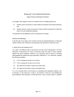 Fillable Online Stress and Truth-conditional Semantics Fax Email Print ...