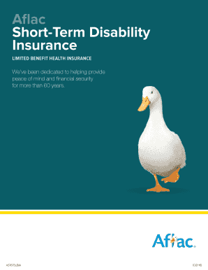 Fillable Online AFLAC SHORT-TERM Fax Email Print - pdfFiller
