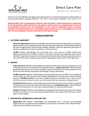 Fillable Online Direct Care Plan Fax Email Print - pdfFiller