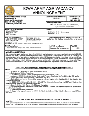 Fillable Online MOS/AOC: 12B Fax Email Print - pdfFiller