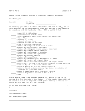 Fillable Online Sample Letter of Application Appendix B and Guidelines ...