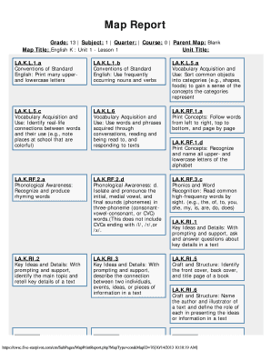 Fillable Online ewsc k12 in Map Report Fax Email Print - pdfFiller