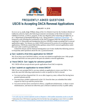 Fillable Online USCIS Is Accepting DACA Renewal Applications Fax Email ...
