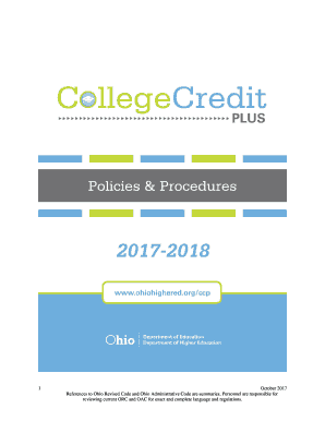 Fillable Online References to Ohio Revised Code and Ohio Administrative ...