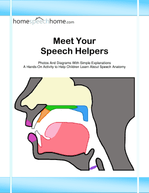 Fillable Online Speech Helpers Fax Email Print - pdfFiller