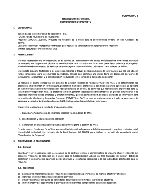 Fillable Online FORMATO C-2 Fax Email Print - pdfFiller