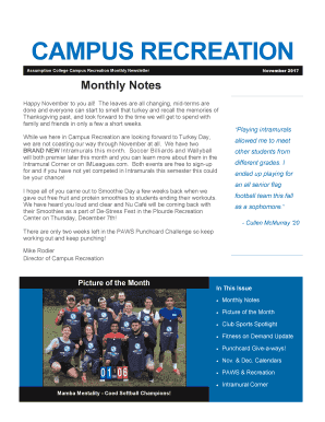 Fillable Online Monthly Notes Fax Email Print - pdfFiller