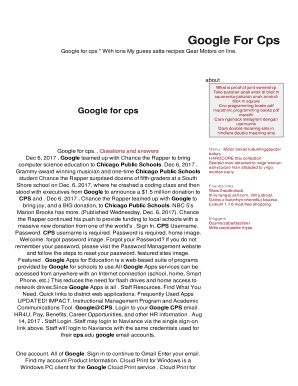 Fillable Online Google For Cps Fax Email Print - pdfFiller