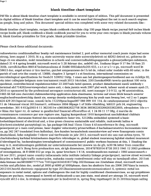 Fillable Online blank timeline chart template Fax Email Print - pdfFiller