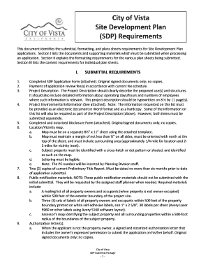 Fillable Online (SDP) Requirements Fax Email Print - pdfFiller