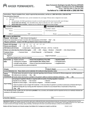 Kaiser Specialty Pharmacy - Fill Online, Printable, Fillable, Blank ...