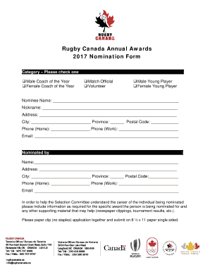 Fillable Online awards rugbycanada Rugby Canada Letterhead - New Logo ...