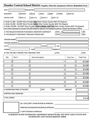 Fillable Online Job Opportunities - Dundee Central School Fax Email ...