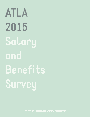 Fillable Online American Theological Library Association Fax Email ...